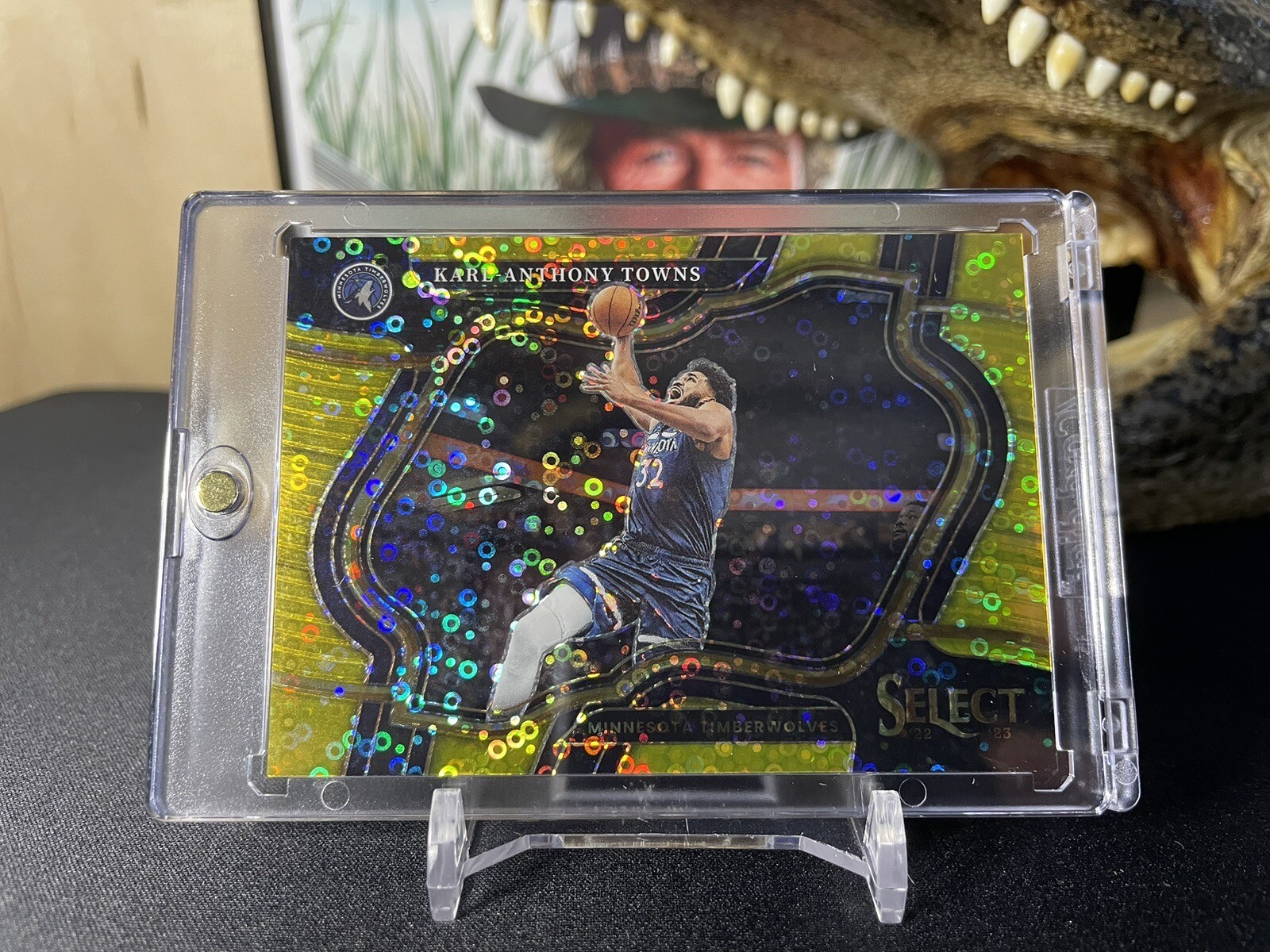 Select 2022/23 Karl Anthony Towns Gold Courtside Disco 1/10! T-Wolves ...