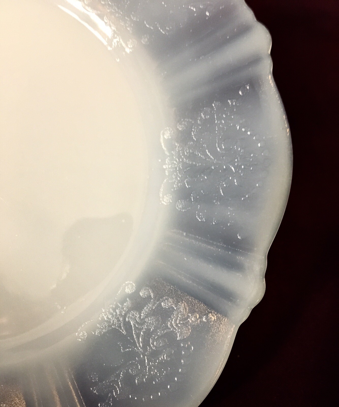 4 Vtg Macbeth Evans American Sweetheart Monax Glass Dessert /Bread ...