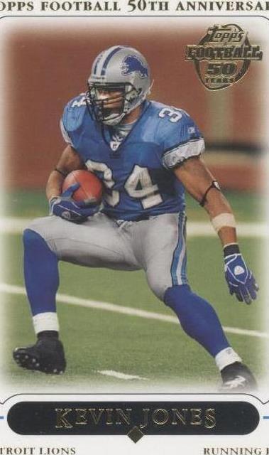 2005 Topps - Kevin Jones #18 for sale online | eBay