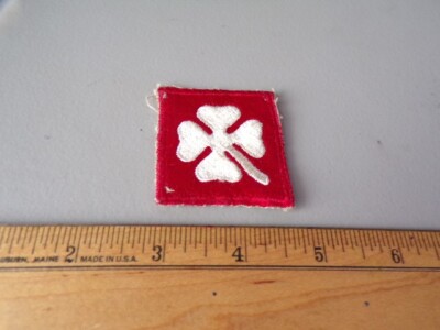 Vintage Original WW2 4th Army Patch | eBay
