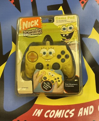 Viacom Nickelodeon SpongeBob SquarePants Sony PS2 Controller Brand New ...