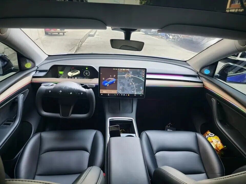Dashboard Display Integrated Touch Screen Wireless Carplay for Model 3 ...