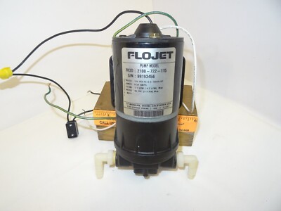 Used Flojet Pump model 2100-722-115 48PSI and 1.1 GPM | eBay