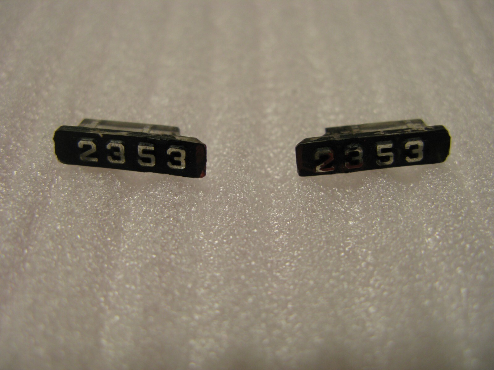 LIONEL Original pair F-3 number boards, #2353 | eBay
