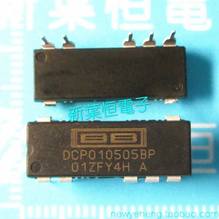 DCP010505BP DC-DC converter Uin 4.55.5V 200mA DIP14 TEXAS INSTRUMENTS ...