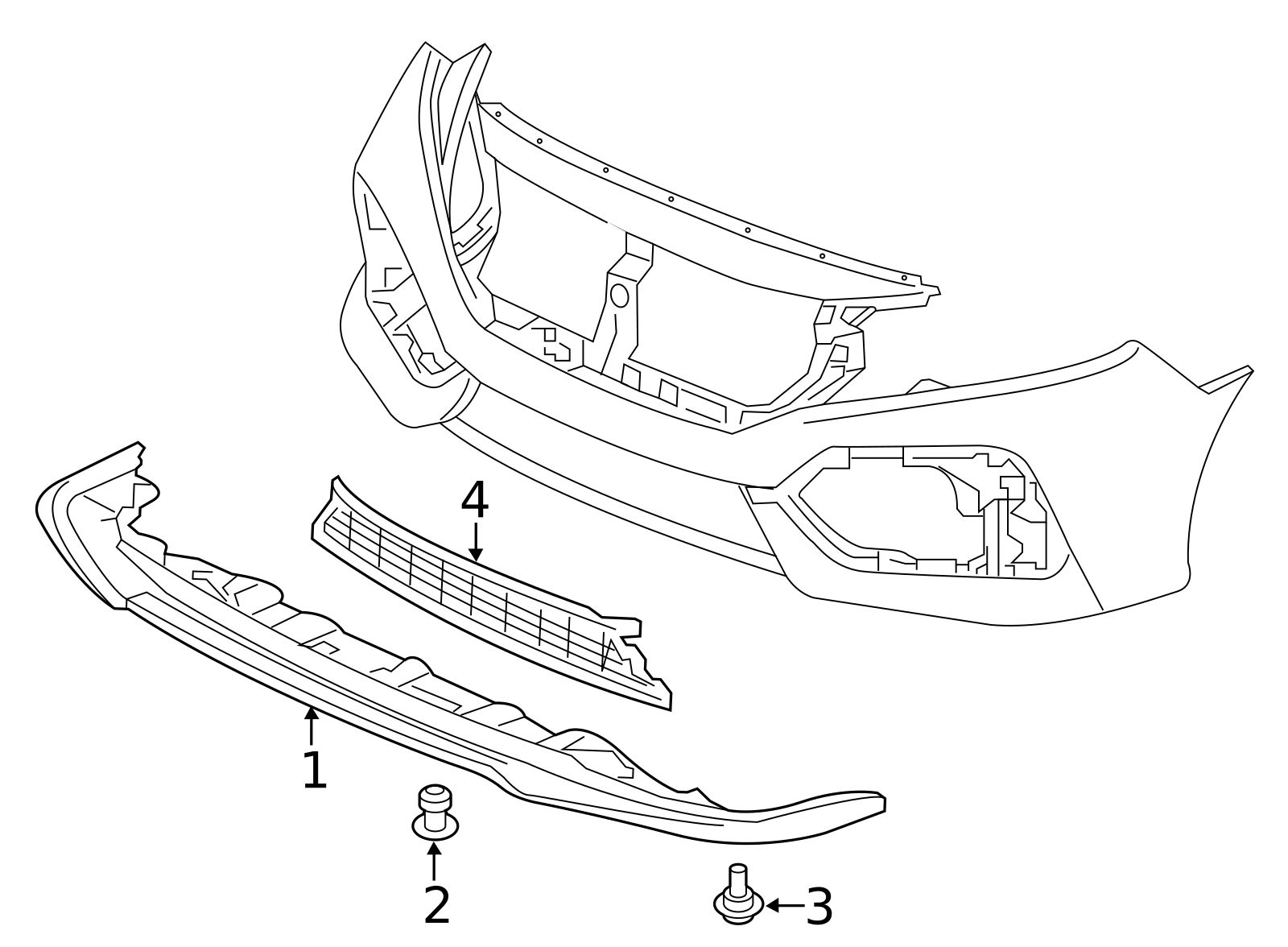 Genuine Honda Mesh Front Bumper (Lower) 71107-TGG-A70 for sale online ...