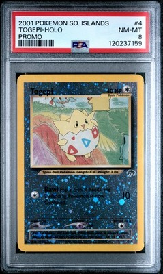 2001 POKEMON SOUTHERN ISLANDS PROMO #4 TOGEPI-HOLO PSA 8 | eBay