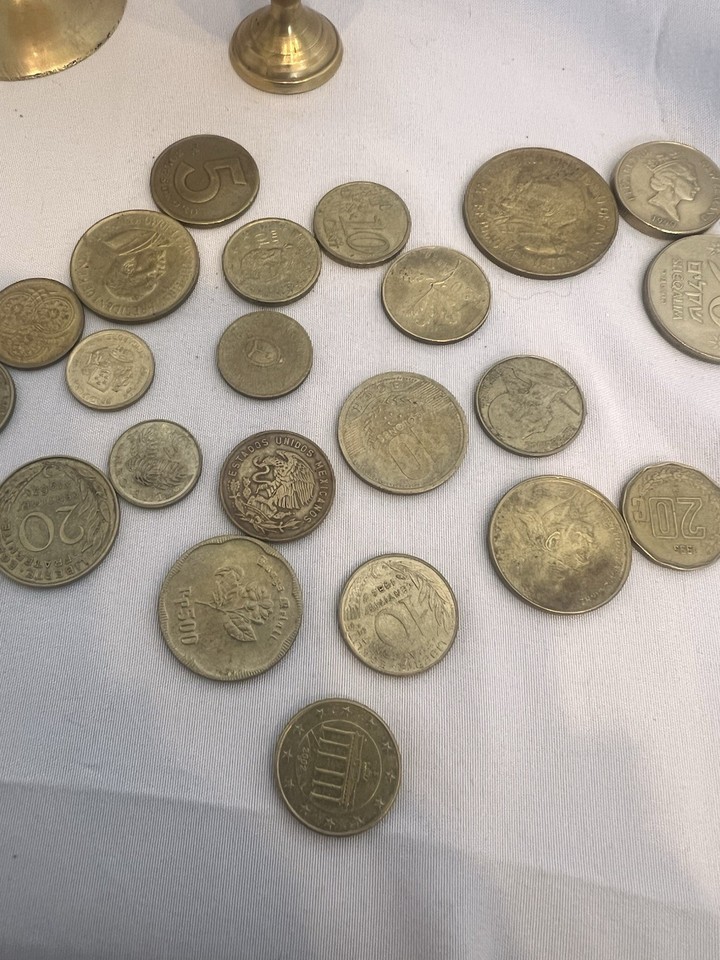 Mixed Foreign Coin Lot – World Coins from Multiple Countries – Bulk Lot ...