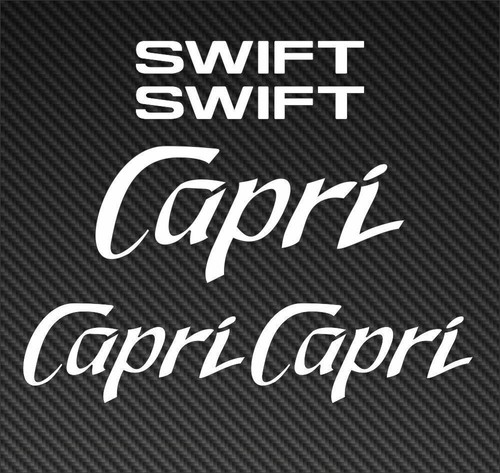 Autocollant SWIFT CAPRI, couleur Decal Graphic 41, disponible chez la ...