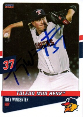 Trey Wingenter 2024 Toledo Mud Hens Autographed Signed Card | eBay