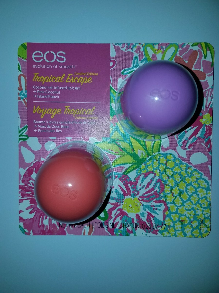 Eos Lip Balm Purple Flavor EOS, Super Soft Shea Lip Balm, Strawberry