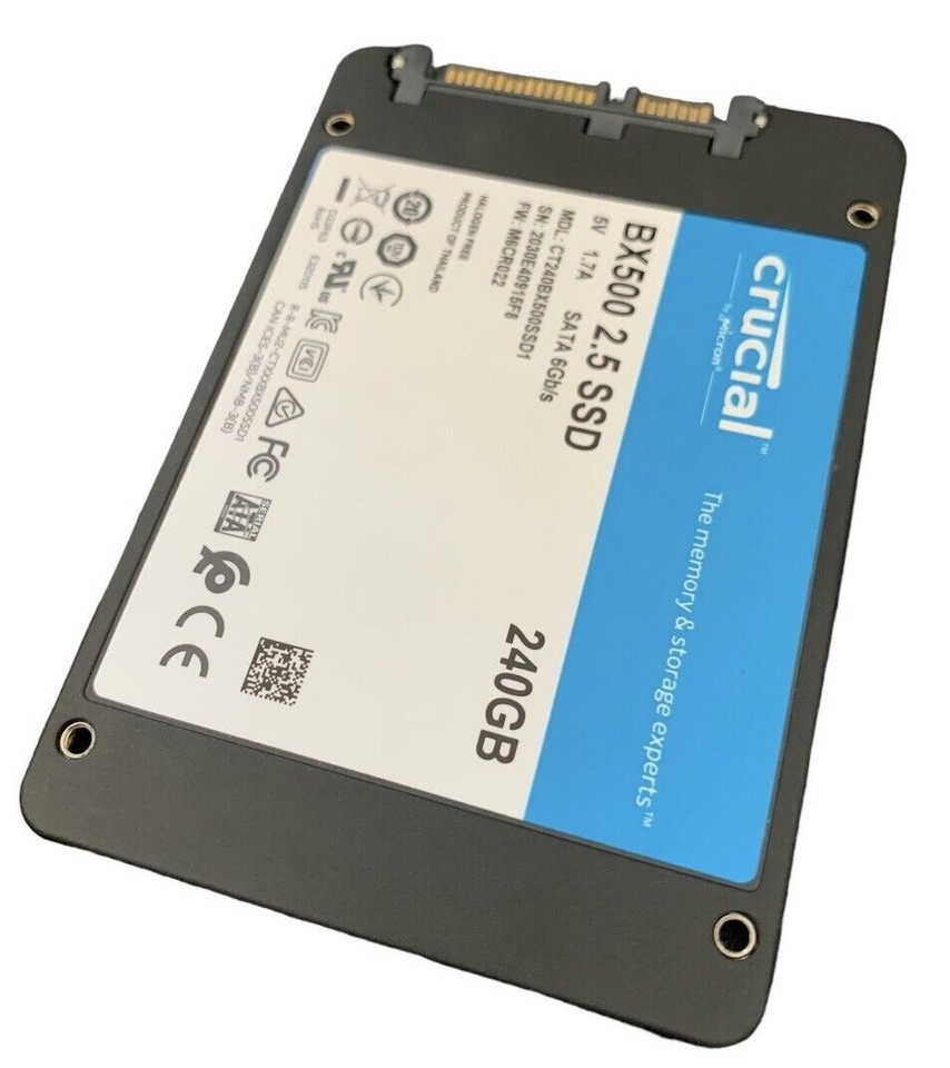 SSD Solid State Drive 120GB 240GB 256GB 512GB 2.5" SATA Laptop Desktop ...