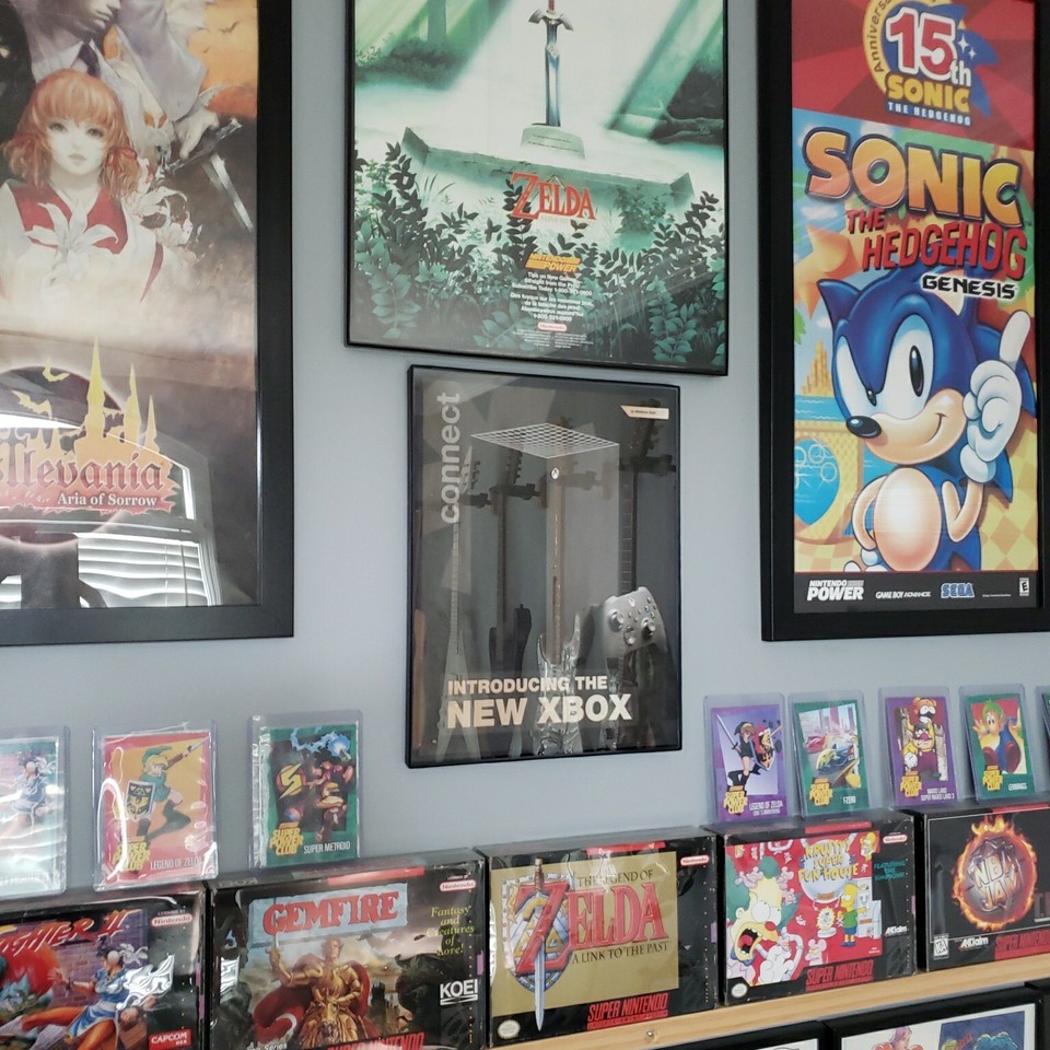 FRAMED XBOX SERIES X console Video Game Wall Art | eBay