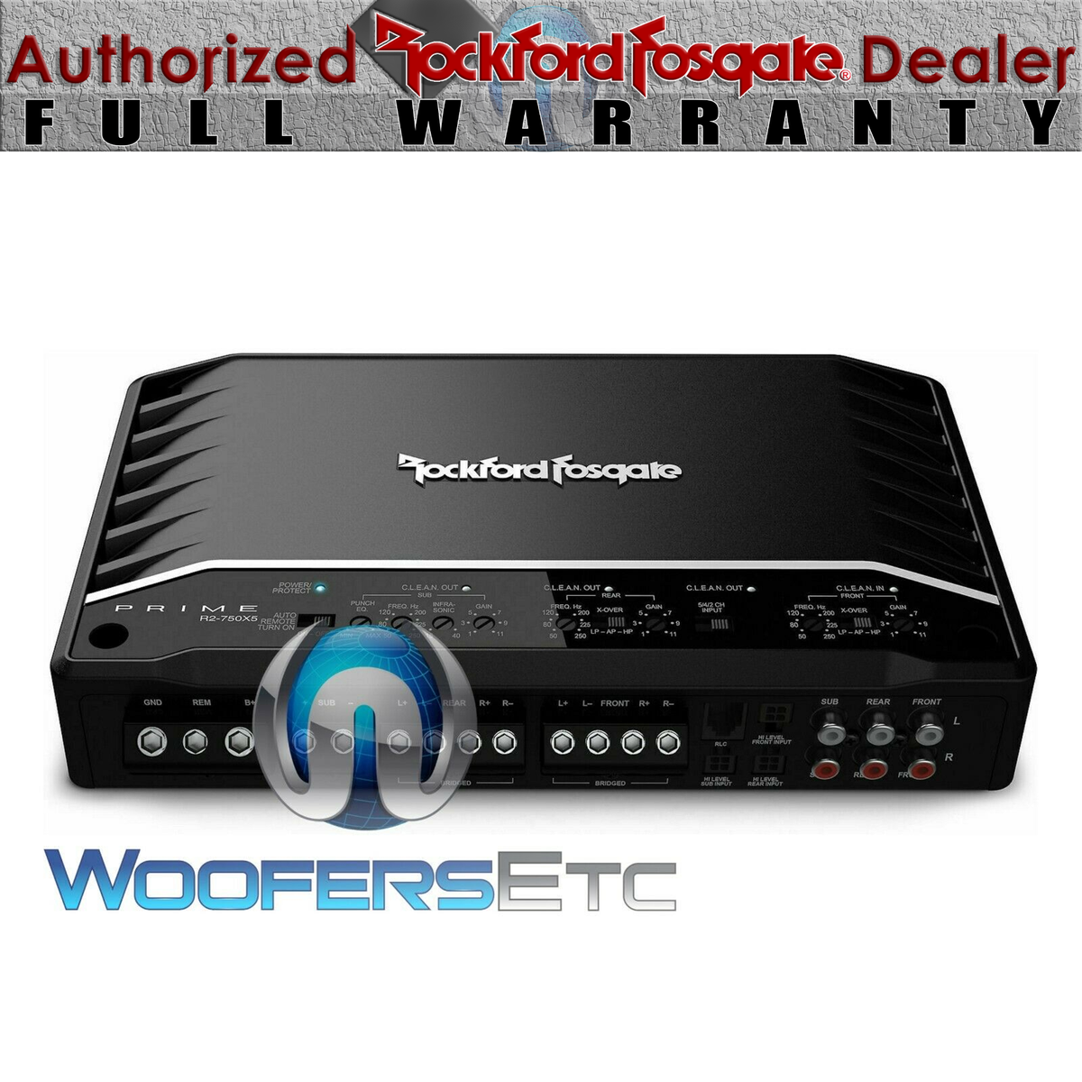 Amplificador R2 D2 Amplificador C Alpine R2 A60F R Series 4 Channel