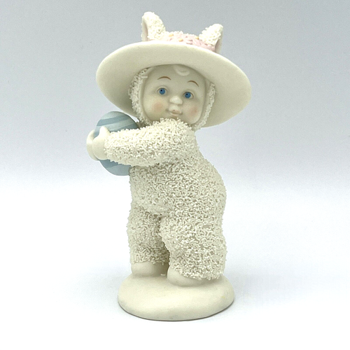 VTG Department 56 Snowbunnies Easter Bonnets & Bows Dept Snowbabies ...