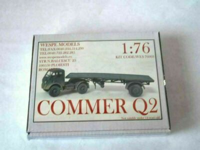 1:76 COMMER Q2 Wespe Models- resin kit 76003 | eBay