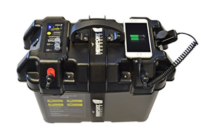 Newport Vessels Trolling Motor Smart Battery Box Power Center with USB ...
