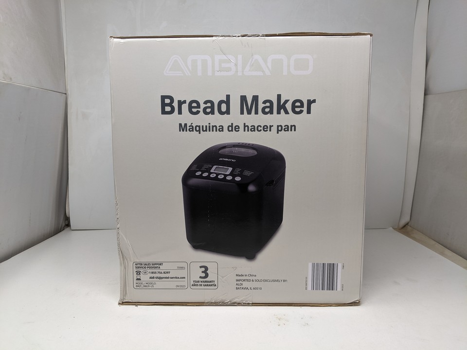 AMBIANO Bread Maker 709814 - Black | eBay