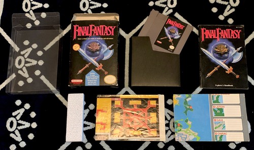Final Fantasy NES Nintendo Nice Complete In Box CIB Authentic Maps ...
