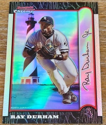 RAY DURHAM 1999 Bowman Chrome #40 INTERSTATE REFRACTOR PARALLEL #029/ ...