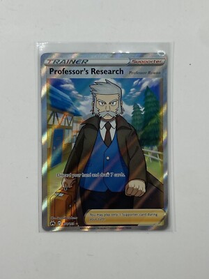 Pokemon Card Professor's Research 150/159 Crown Zenith Near Mint | eBay