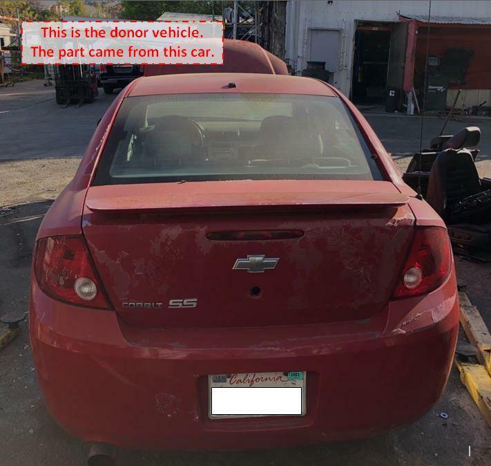 2005 - 2010 CHEVROLET COBALT Rear Back Bumper Cover 2.4L Sedan G | eBay