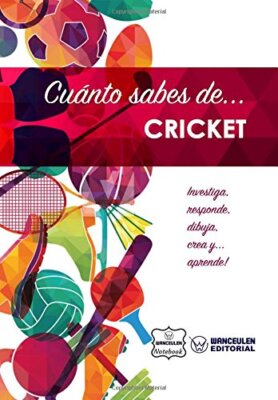 CuAnto sabes de... Cricket by Notebook New 9781981413676 Fast Free ...