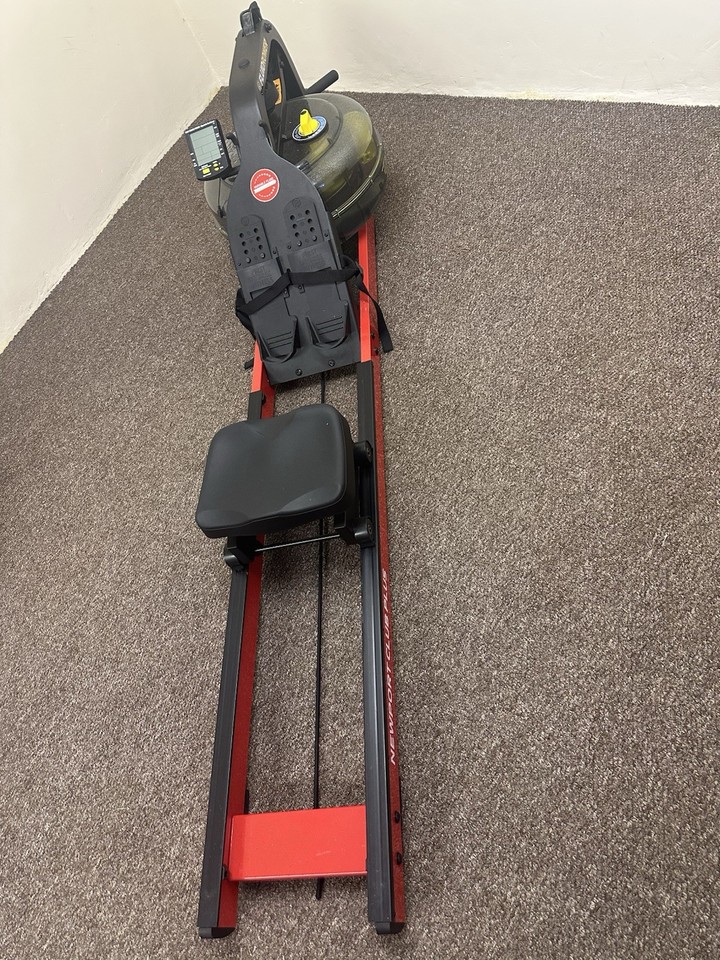 First Degree Fitness Newport Club Plus Red Indoor Rowing Machine ...