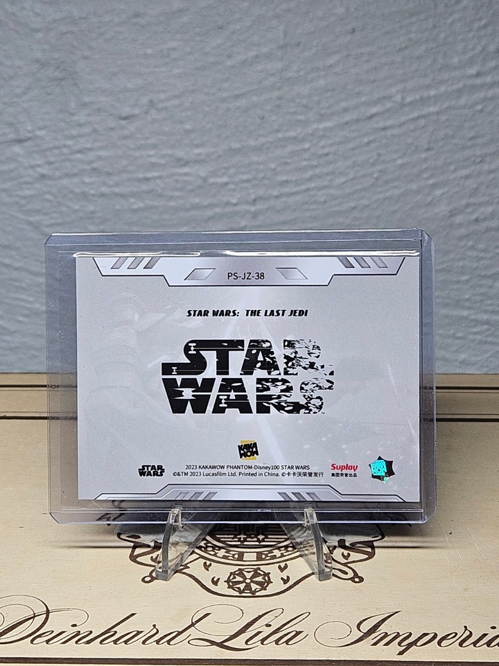 The Last Jedi Final Frames Kakawow Phantom Disney 100 Silver #PS-JZ-38 ...
