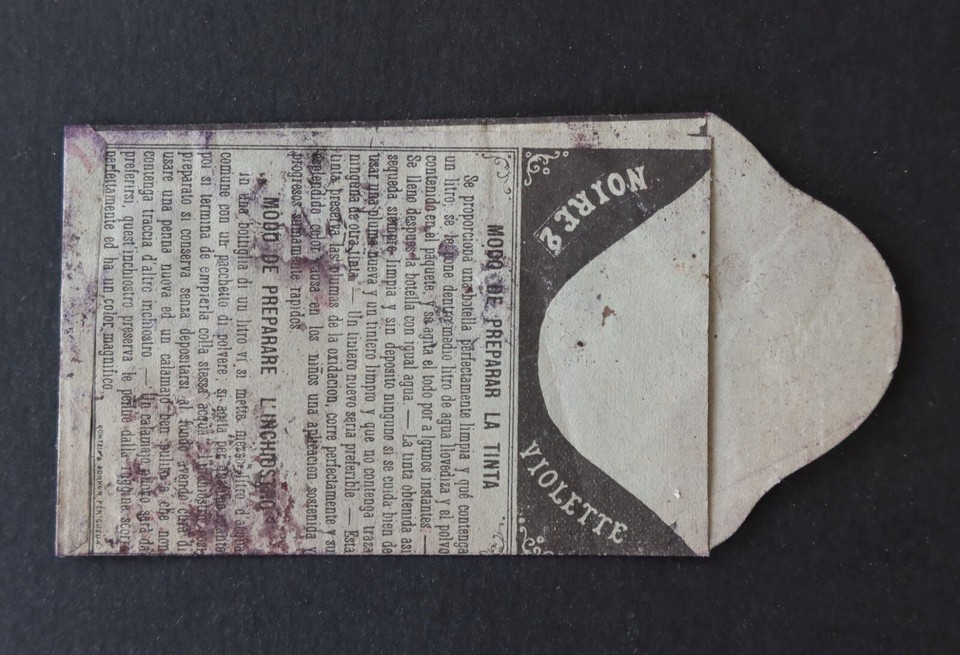 Brachet Dordogne ink sachet, 1880, ink pen, nibs, plumas, federn | eBay