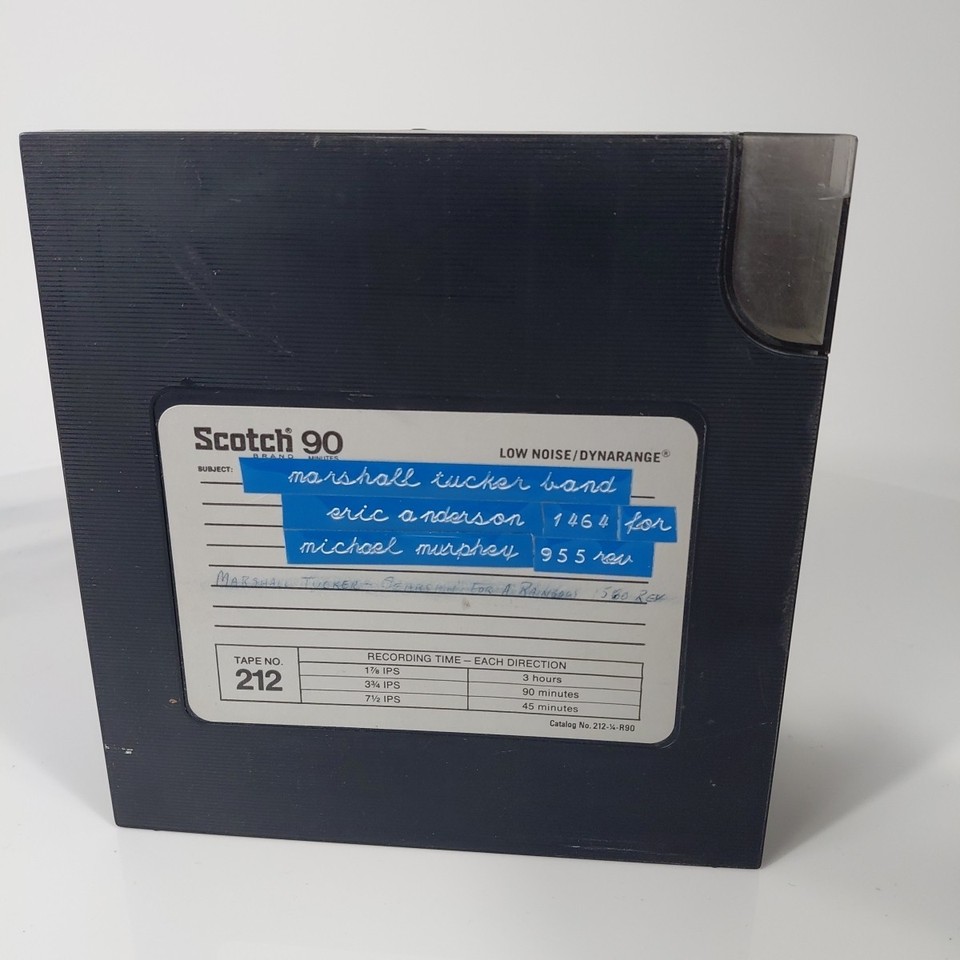 Scotch 3M Reel to Reel Recording Tape 1800 ft Tape #212 Vintage Lot of ...