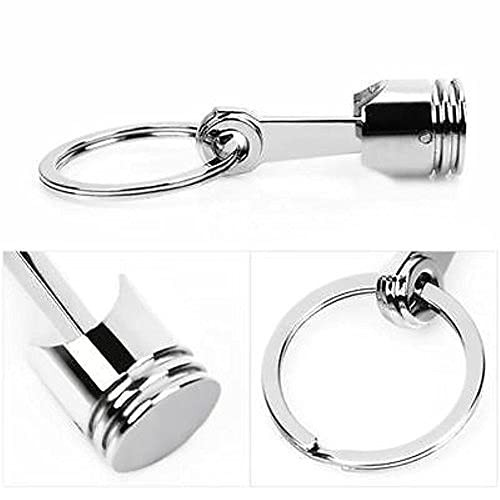 MauSong Creative Auto Parts, Mini Engine Piston Model Keychain, Small ...