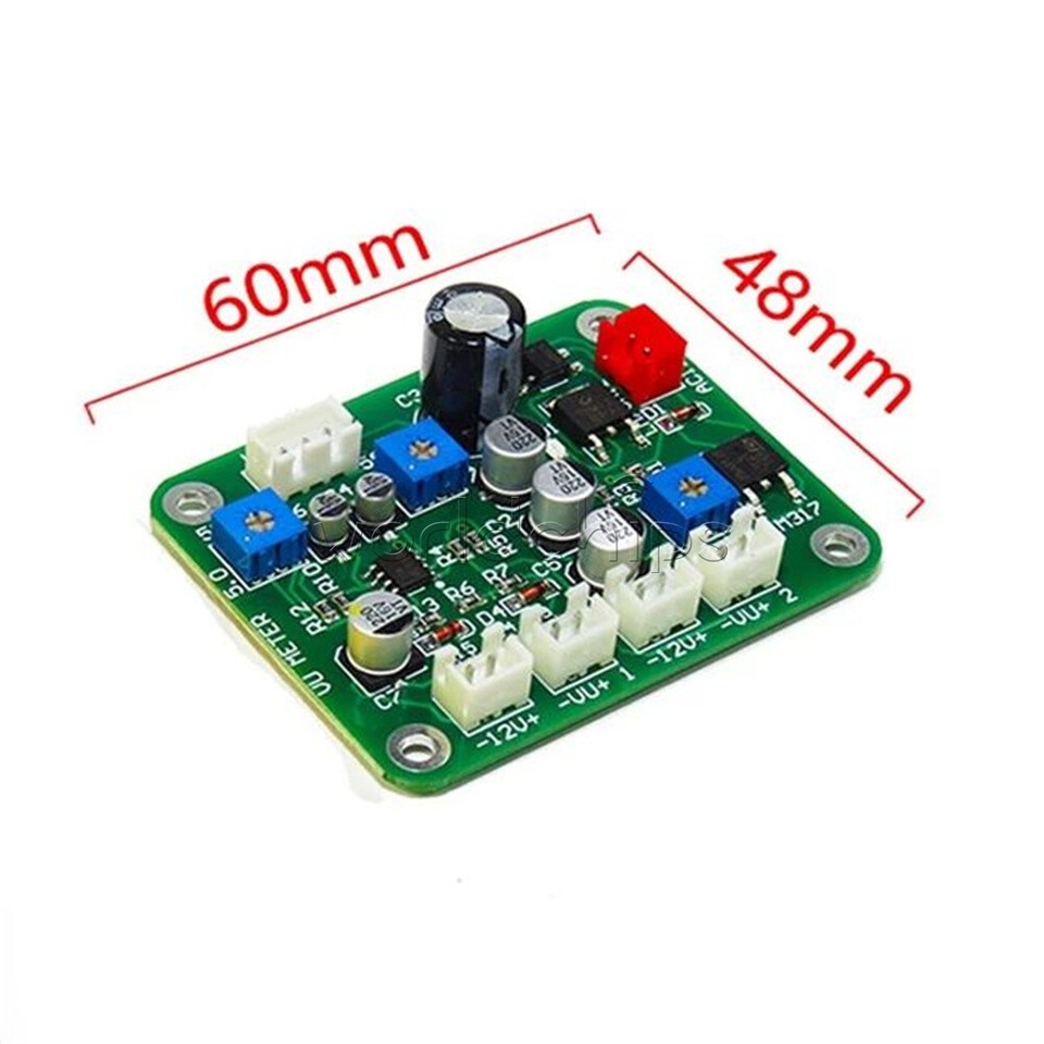 2-PACK VU Meter DB Panel Sound Level Display & Driver Board for DIY ...