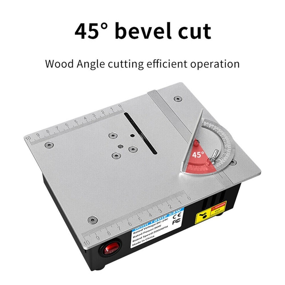 Mini Woodworking Table Saw 5000rpm/min Electric Precision Cutting ...