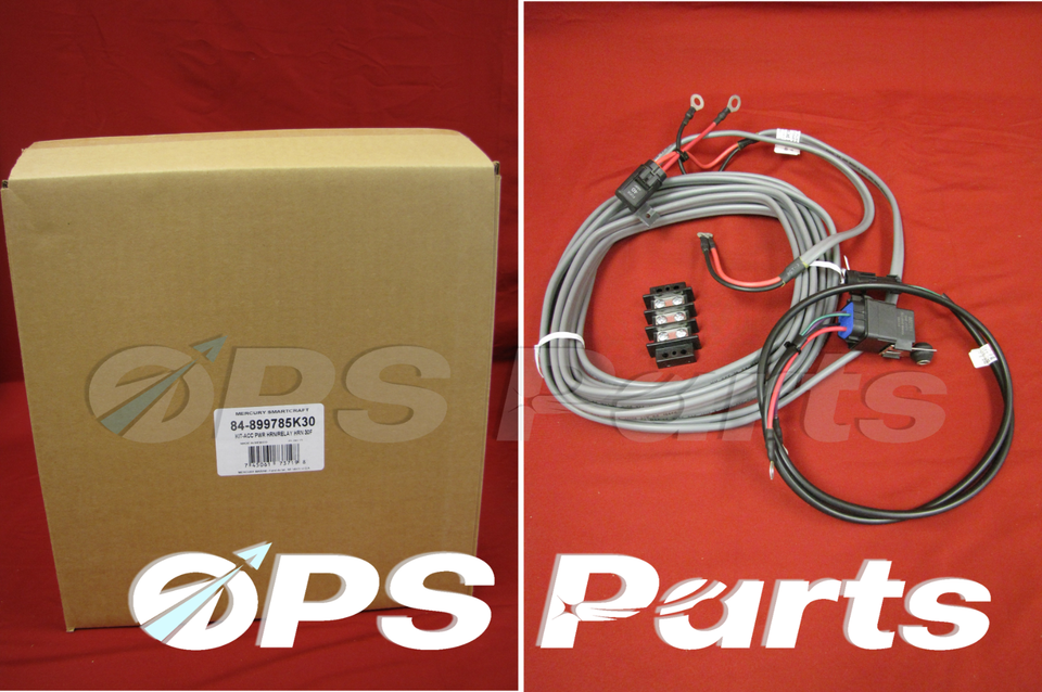 New / OEM Mercury Chrome Panel Mount DTS Control Rig Kit - Part ...