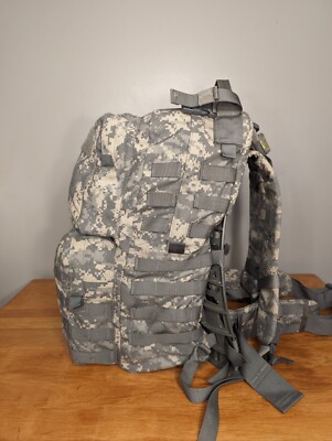 Good - USGI ACU/UCP Molle II Medium Rucksack Backpack Complete Assembly ...