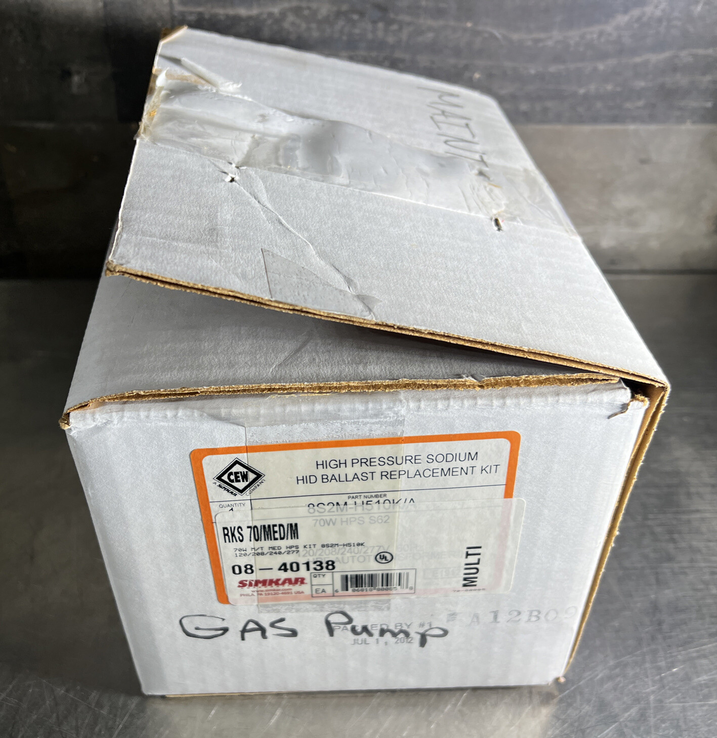 Simkar Ballast Kit 70W Multi-Tap 120 208 240 277 Volt 8S2M-H510K/A HPS ...