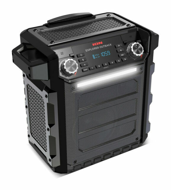 ION Audio Explorer Outback Bluetooth Speaker - Black for sale online | eBay