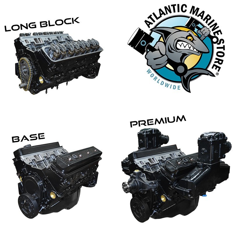 8.1L Marine Engine, Remanufactured, MerCruiser Magnum High Output[Long ...