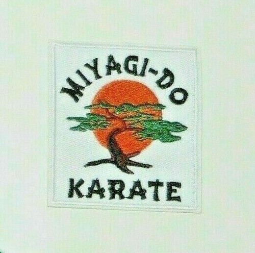 Karate Kid Movie MIYAGI-DO KARATE Morale Iron On Patch 2 3/4" Premier ...