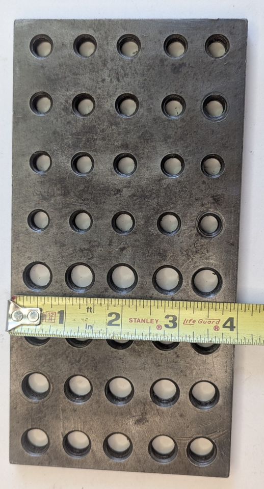 Drilled & Tapped Machinist Tool Maker Fixture Plate Jig Set Up Block ...