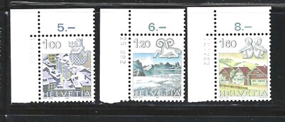 Switzerland MNH Stamps Scott #'s 721, 723, 725 - Great Value-Take a ...