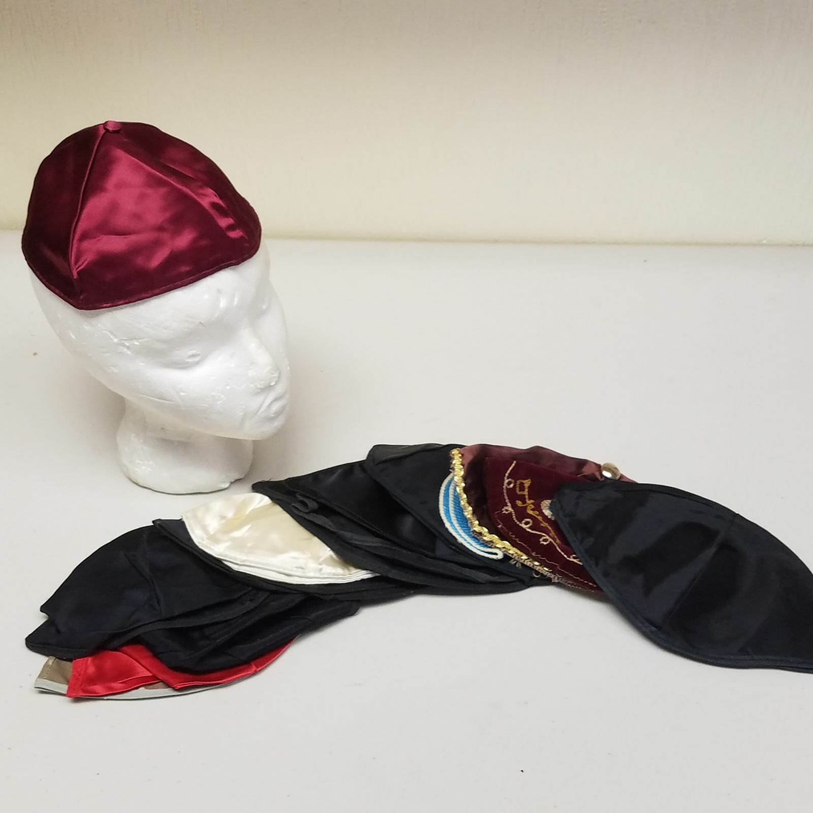 Lot of 15 Jewish Yamaka Skull Cap Hats | eBay