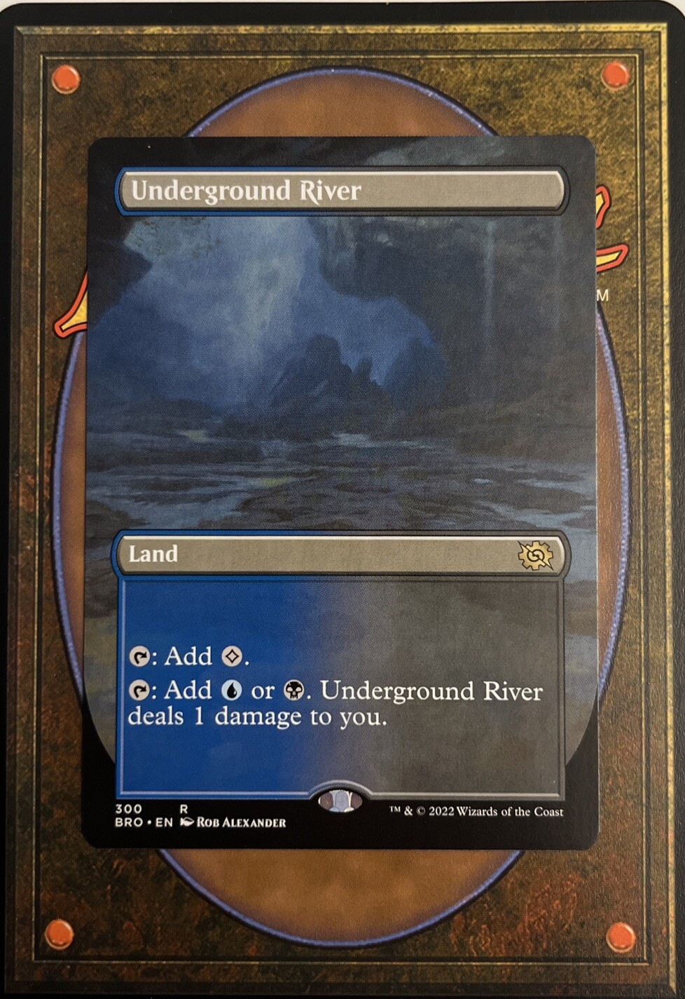 MTG Underground River The Brothers' War 300 Regular Rare for sale ...