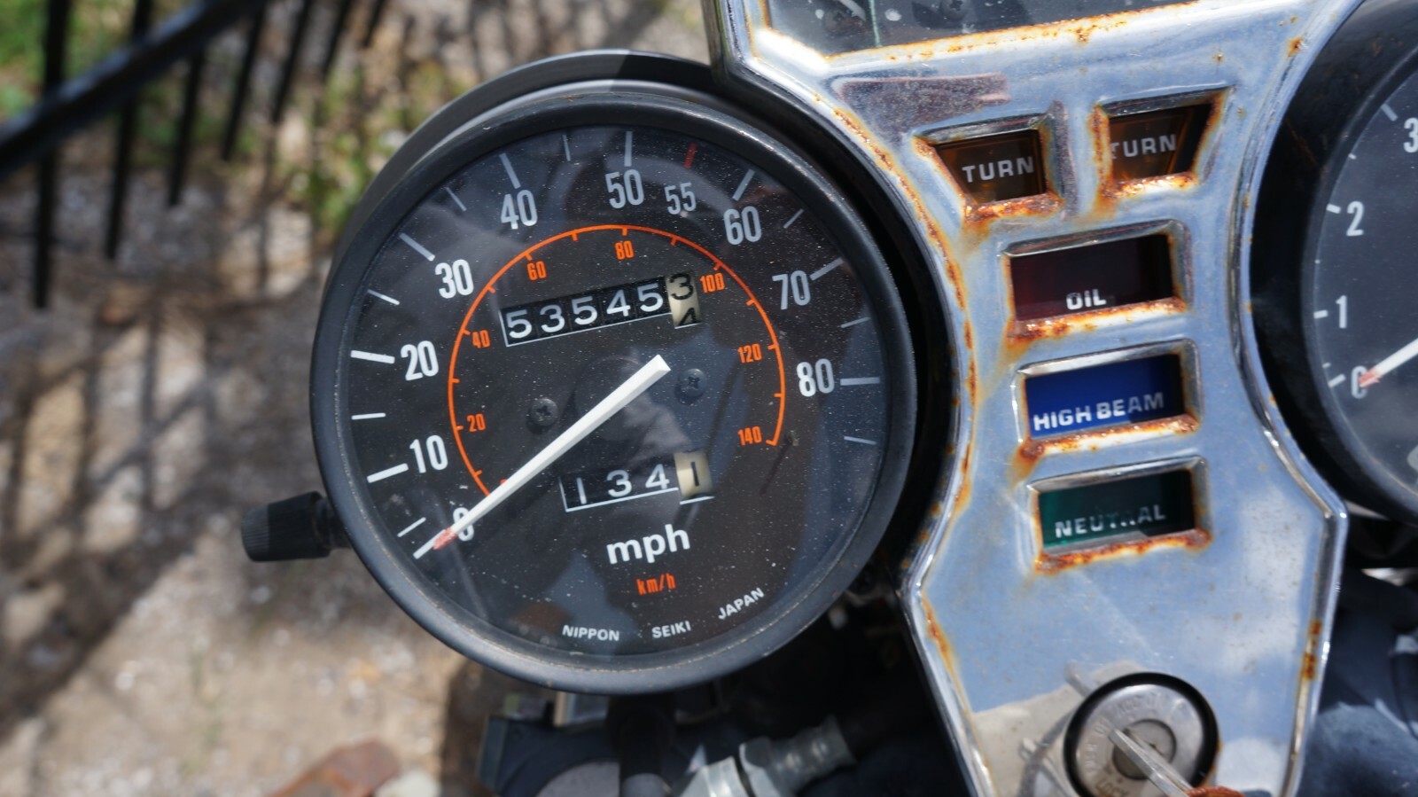 1981 Honda Goldwing GL1100 Speedo Speedometer Tach Cluster 37200-463 ...