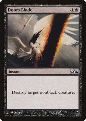 Doom Blade [Magic 2012] Magic MTG | eBay
