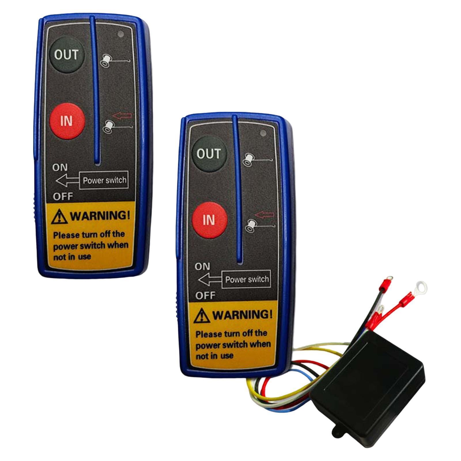 Wireless Winch Remote Control Kit Winch Controller Switch for Car Truck ...