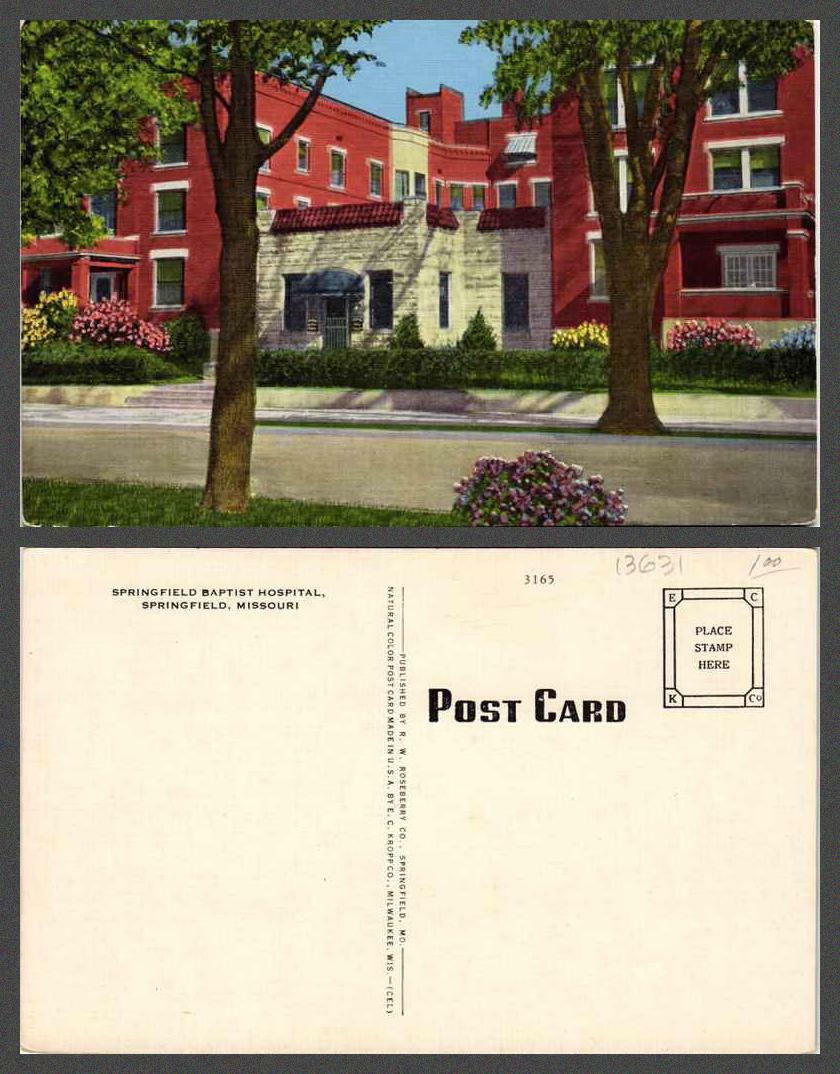 Vintage Images Postcards Springfield Mo Celebrating 100 Years Of