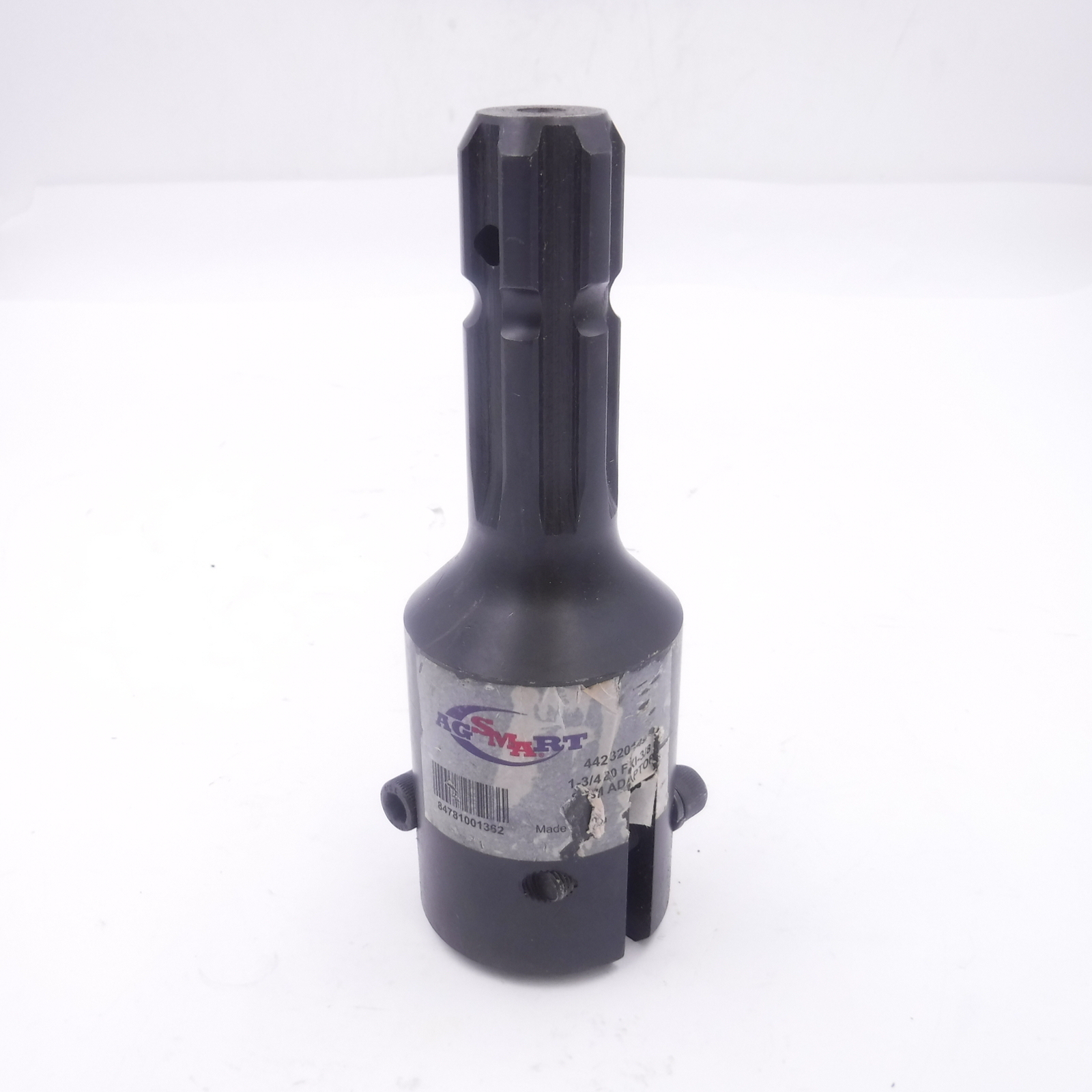 AgSMArt 1-3/4" 20 Spline x 1-3/8" 6 Spline Clamp Type PTO Adapter 442 ...