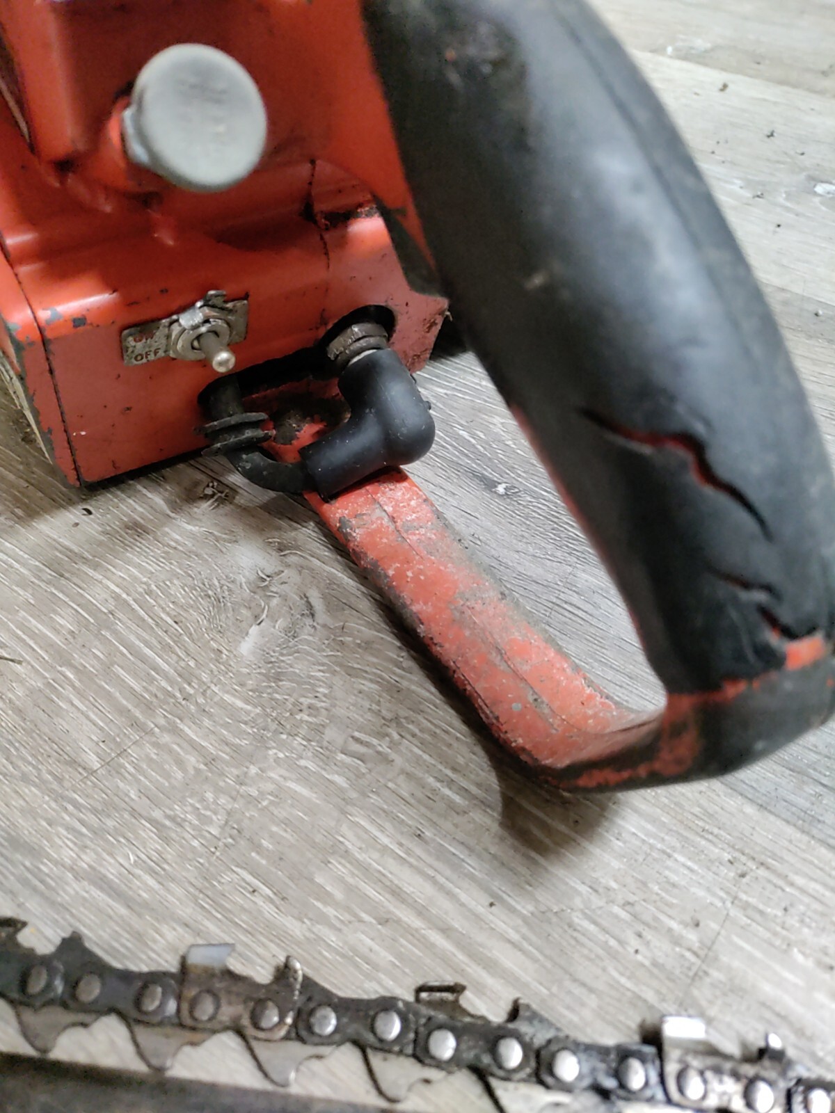 Vintage HOMELITE SUPER MINI Chainsaw Chain Saw with 16" Bar | eBay